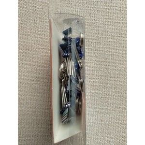 CVS | Office | Cvs 2 Small Binder Clips Blue Unique Design School ...